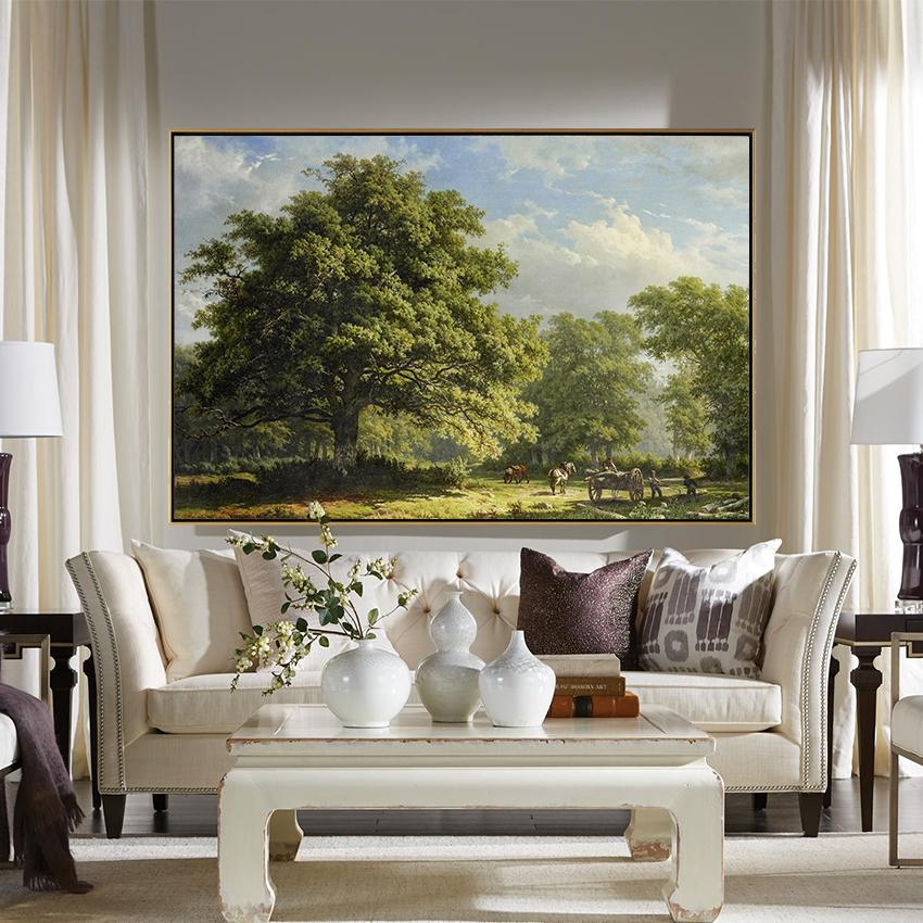 View of the Bentheim Forest - By George Andries Roth | MUR Gallery