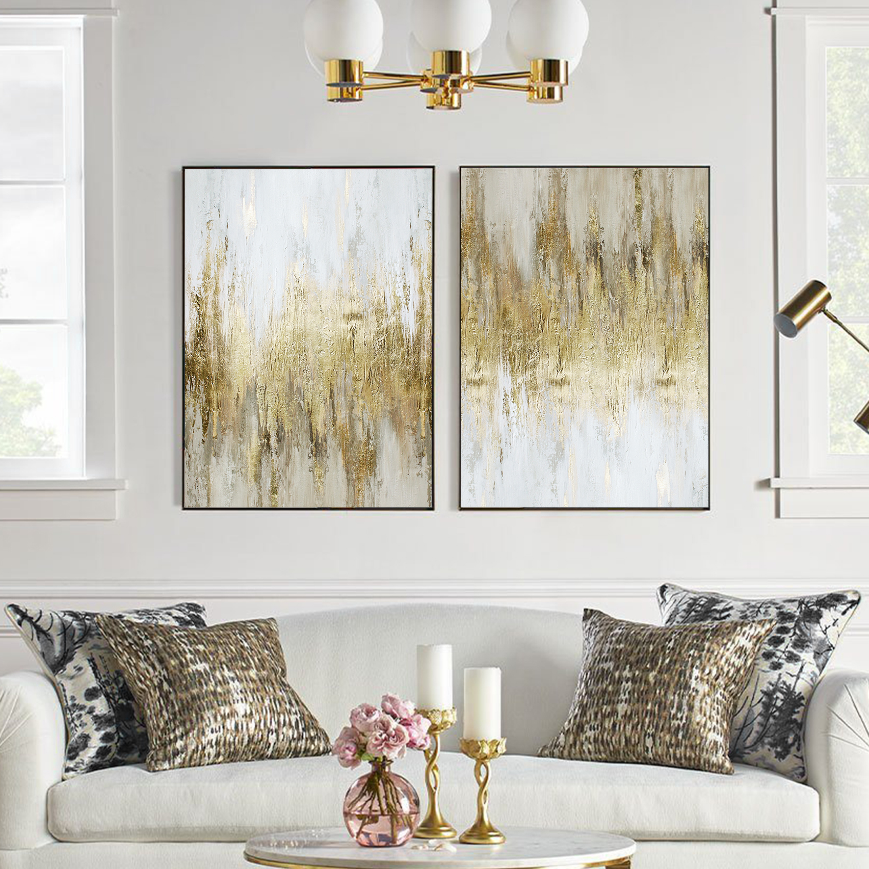 Abstract - Set Of 2 Wall Art | MUR Gallery