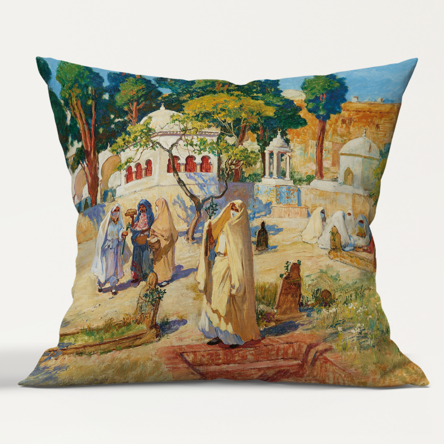 Arab women's day in the cemetery - By Frederick arthur bridgman | MUR ...