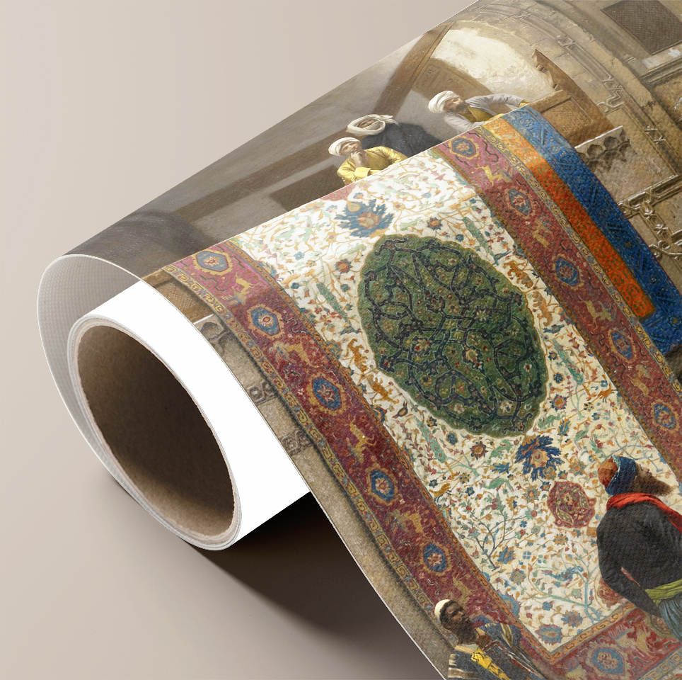 The Carpet Merchant- By Jean Leon Gerome (1887) | MUR Gallery