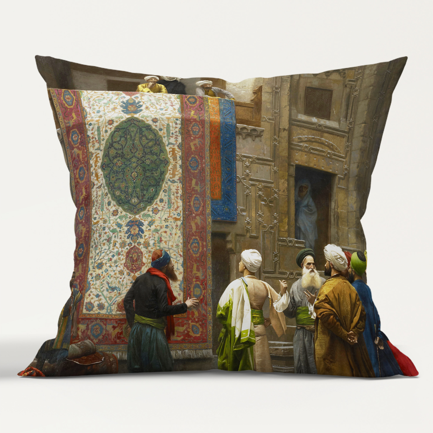 The Carpet Merchant- By Jean Leon Gerome (1887) | MUR Gallery